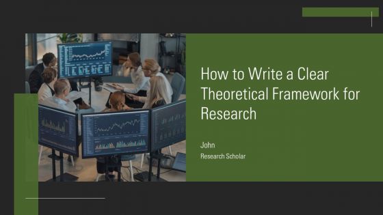How To Write A Clear Theoretical Framework For Research PPT Mockup AT