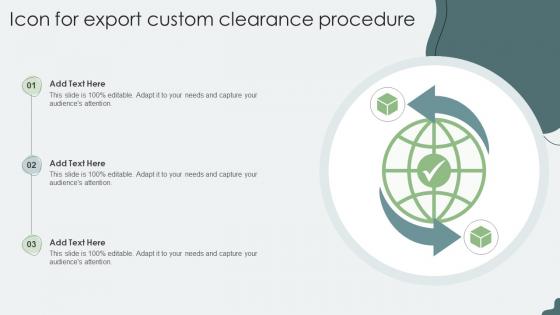Export Custom Clearance Procedure PowerPoint Presentation and Slides ... Export Custom Clearance Procedure PowerPoint Presentation and Slides ...