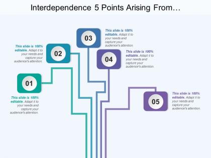Interdependence | SlideTeam.net