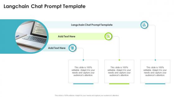 Prompt Template Langchain PowerPoint Presentation and Slides PPT Slide | SlideTeam