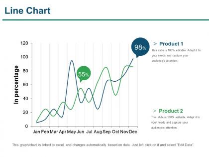 Line Infographic - Slide Team