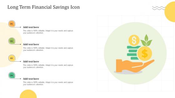 Financial Savings Icon PowerPoint Presentation and Slides PPT Sample ...