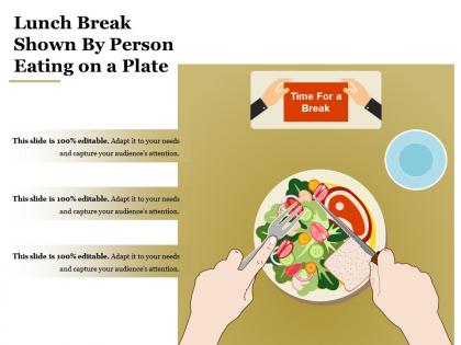 Lunch Break PowerPoint Presentation and Slides PPT PowerPoint | SlideTeam