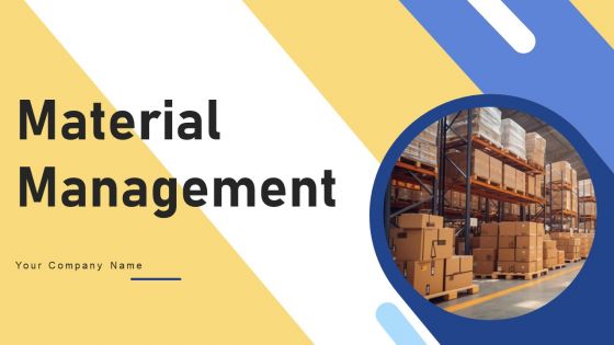Material Management PowerPoint PPT Template Bundles PPT Template