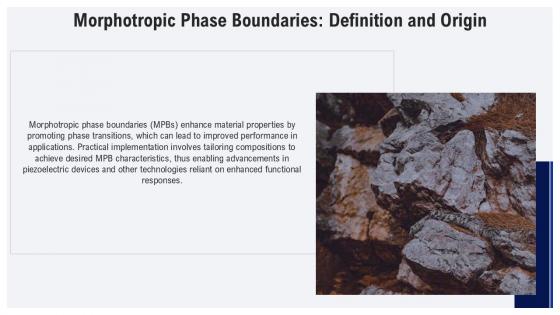 Morphotropic Phase Boundaries Definition And Origin PPT Example ST AI ...