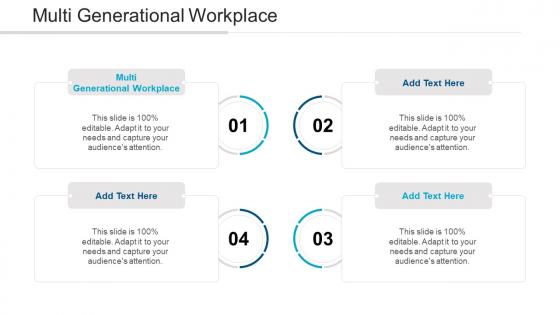 Multi Generational Workplace PowerPoint Presentation and Slides PPT Presentation | SlideTeam