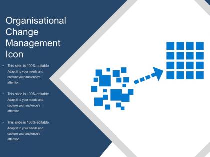 Change Management Icon - Slide Team