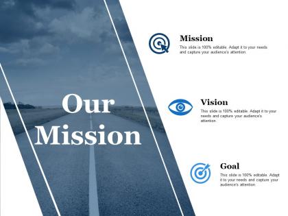 Vision And Mission Template - Slide Team
