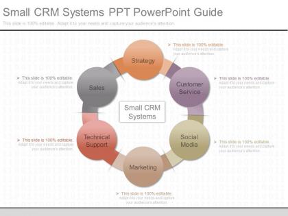 Small Crm Systems PowerPoint Presentation and Slides PPT Sample | SlideTeam
