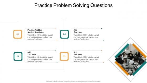 Solving Questions PowerPoint Presentation and Slides | SlideTeam