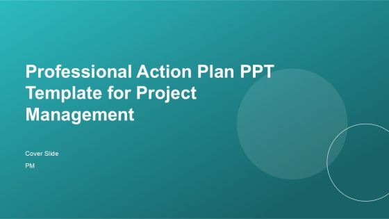 Project Management Action Plan PowerPoint Presentation and Slides PPT ...