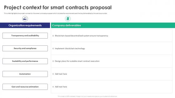 Smart Contracts Design Powerpoint Presentation And Slides Ppt