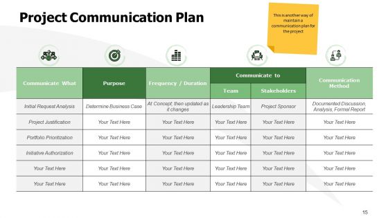 Project management kickoff meeting template powerpoint presentation ...
