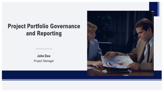 Project Portfolio Governance And Reporting PPT Template AT