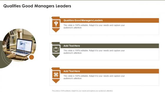 Leader Qualities Icon PowerPoint Presentation and Slides | SlideTeam