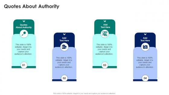 Quotes About Authority PowerPoint Presentation and Slides PPT Sample ...