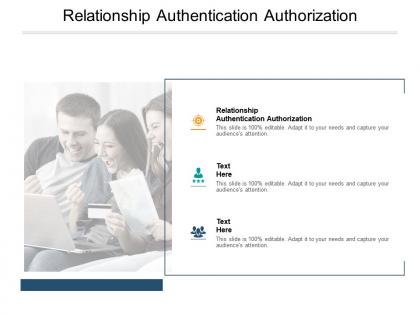 Authorization Authentication PowerPoint Presentation and Slides PPT Slide | SlideTeam