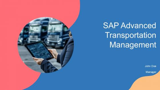 Sap Advanced Transportation Management PPT Structure ACP PPT PowerPoint
