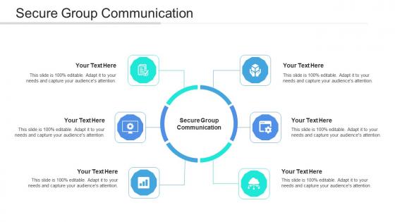 Secure Group Communication Powerpoint Presentation And Slides Ppt Powerpoint Slideteam