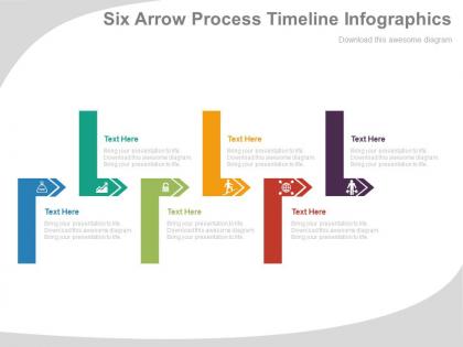Arrow Process Infographic - Slide Team