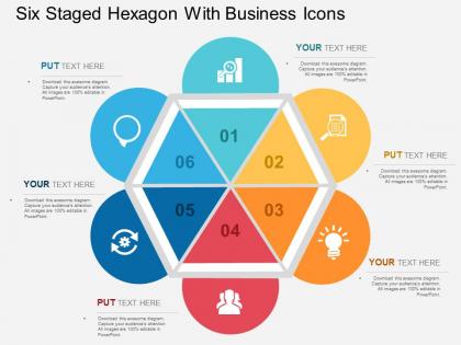 Hexagon Icon PowerPoint Presentation and Slides PPT Sample | SlideTeam