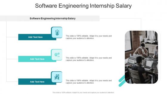 Software Engineering Internship Salary PowerPoint Presentation and Slides PPT Template | SlideTeam