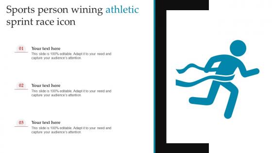 Sports Athlete PowerPoint Presentation and Slides | SlideTeam