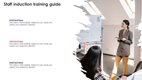 Staff Induction Training Guide - SlideTeam