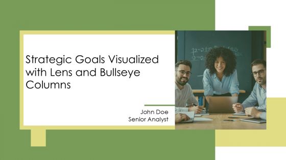 Strategic Goals Visualized With Lens And Bullseye Columns PPT PowerPoint AT