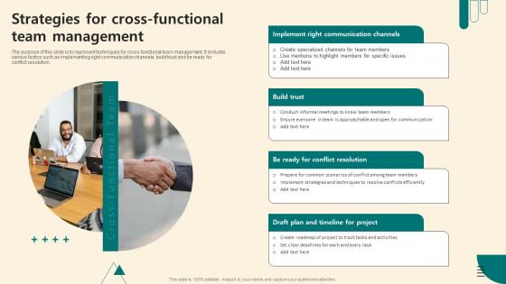 Cross functional team Strategies PowerPoint Presentation and Slides PPT ...