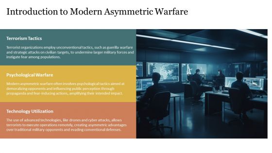 The Role Of Terrorism In Modern Asymmetric Warfare PPT Structure AT