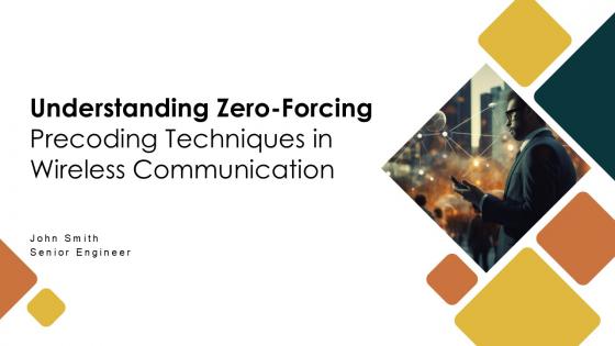 Zero Forcing Precoding Powerpoint Presentation And Slides Ppt Example