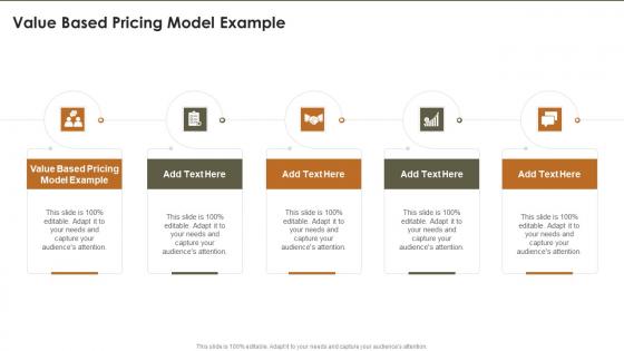 Value Based Pricing Model Example PowerPoint Presentation and Slides | SlideTeam