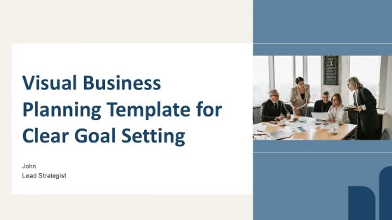 Goal Setting Plan Template PowerPoint Presentation and Slides PPT ...