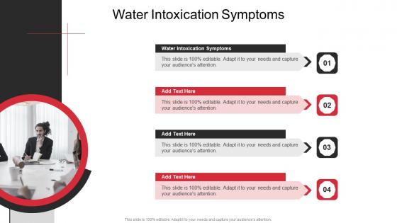 Water Intoxication Symptoms PowerPoint Presentation and Slides | SlideTeam