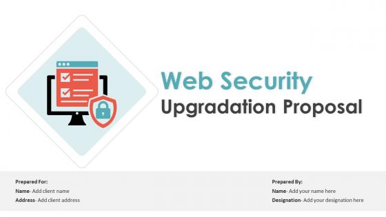 Web Security Upgradation Powerpoint Presentation And Slides Slideteam