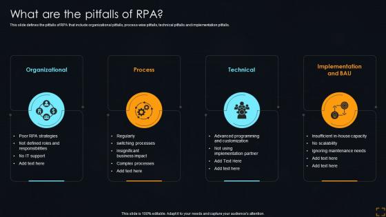 What Are The Pitfalls Of Rpa Streamlining Operations With Artificial