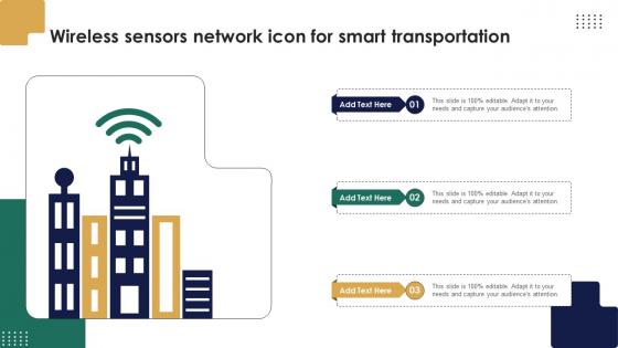 Sensor network PowerPoint Presentation and Slides | SlideTeam