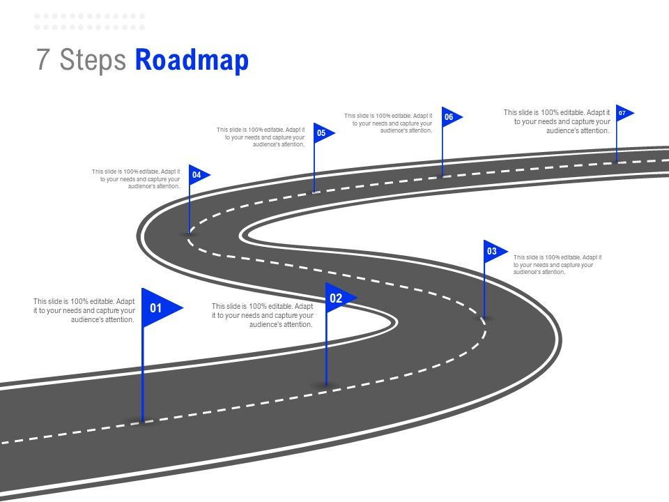 7 Steps Roadmap C1316 Ppt Powerpoint Presentation Infographic Template
