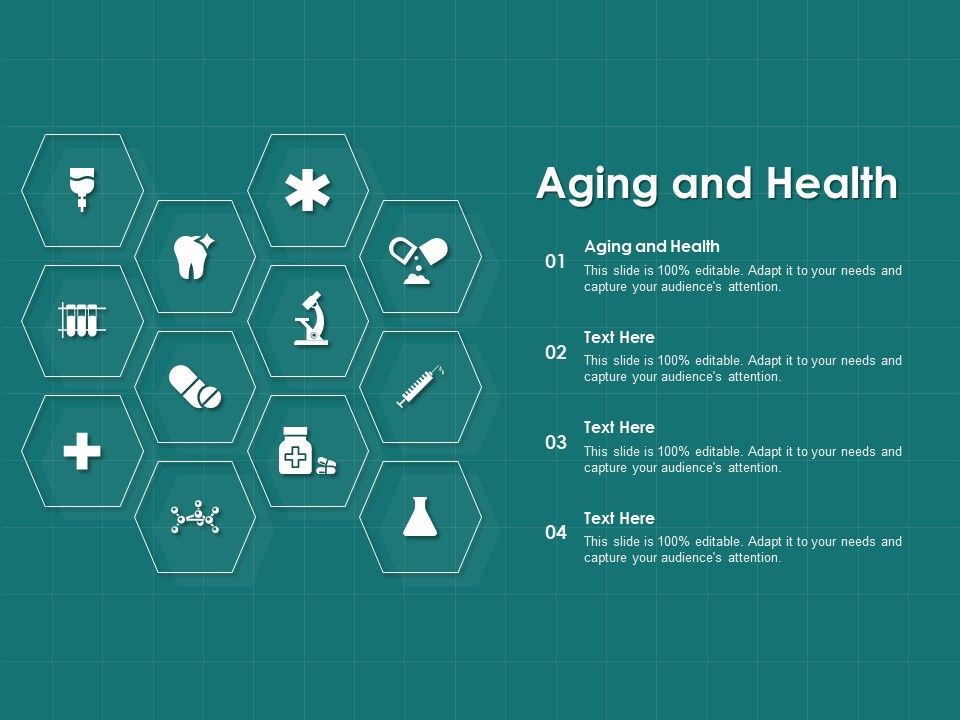 Aging And Health Ppt Powerpoint Presentation Infographic Template ...