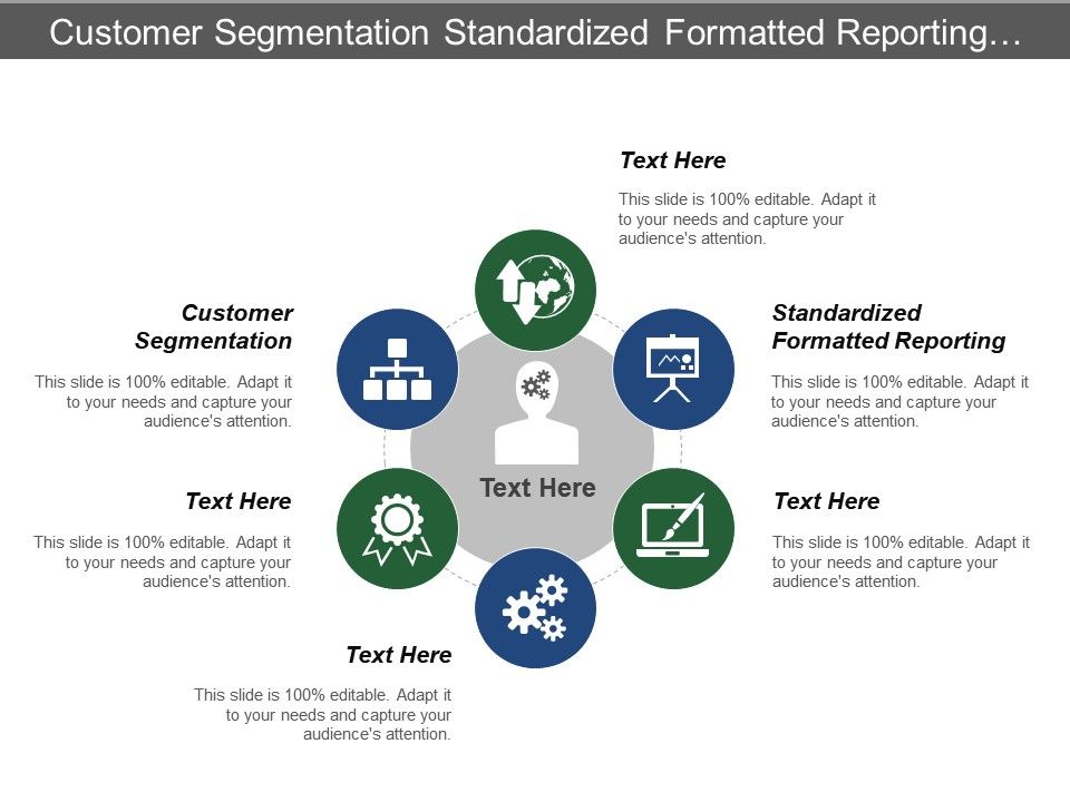 Customer Segmentation Standardized Formatted Reporting Data Processing Analysis Powerpoint