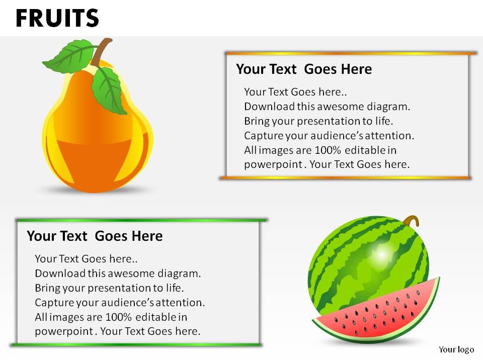 Fruits Powerpoint Presentation Slides | PowerPoint Slides Diagrams | Themes for PPT ...