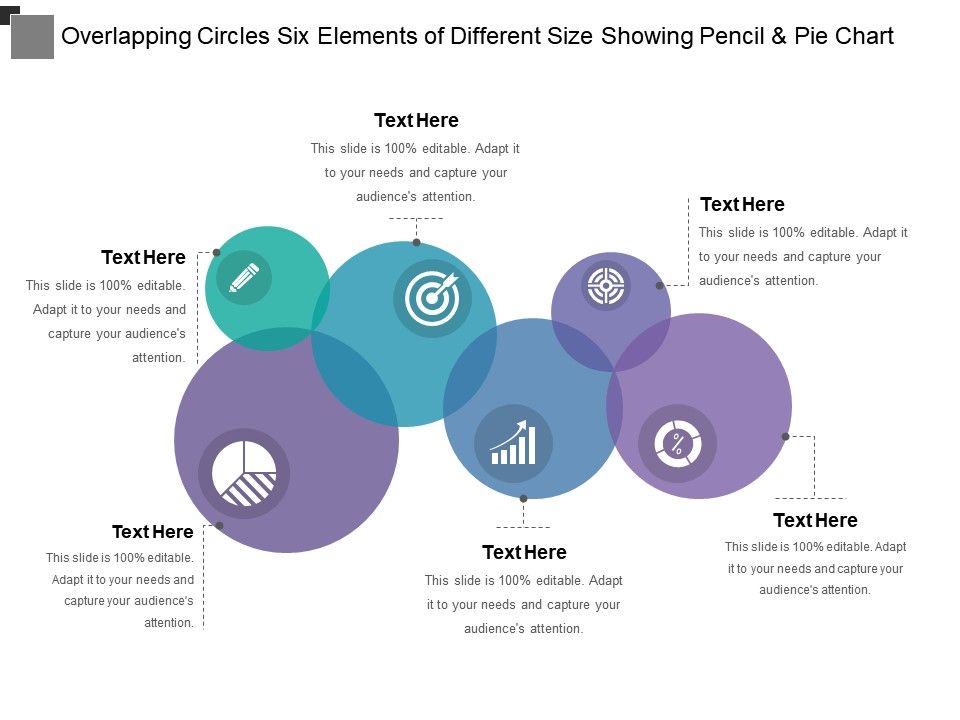 Overlapping Circle Chart Overlapping Circle Chart