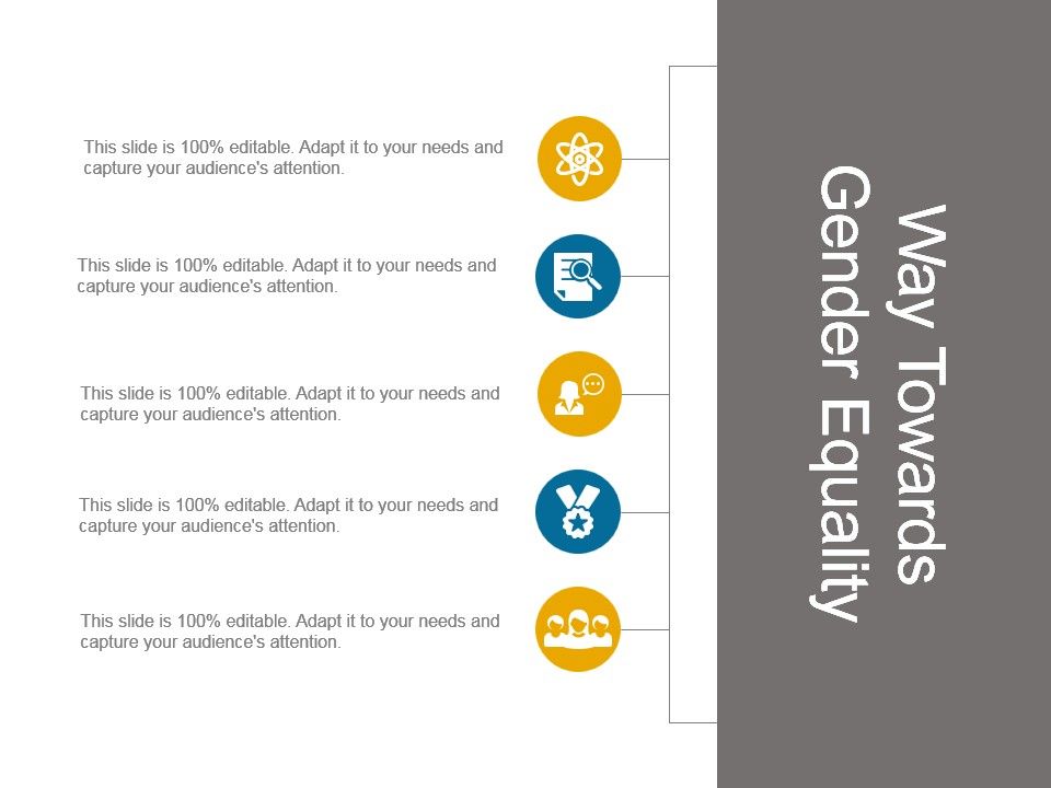 Way Towards Gender Equality Presentation Examples | PowerPoint ...