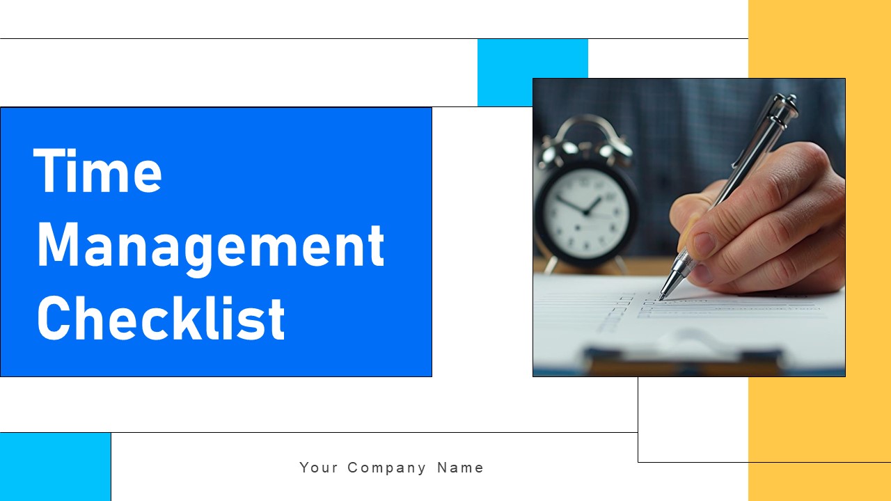 Top 10 Time Management Checklist Templates with Samples and Examples